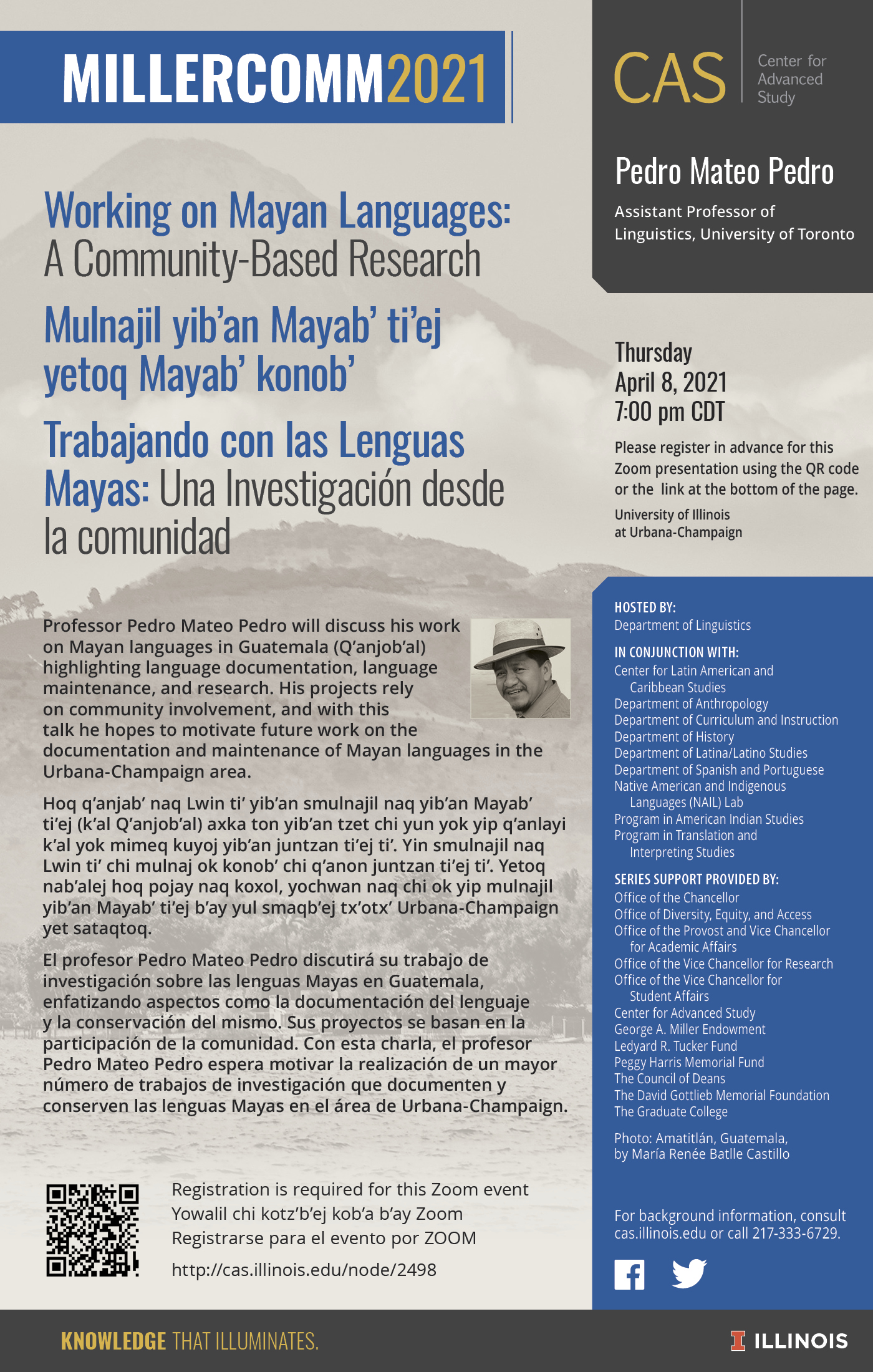 Working on Mayan Languages: A Community-Based Research | The Program in ...